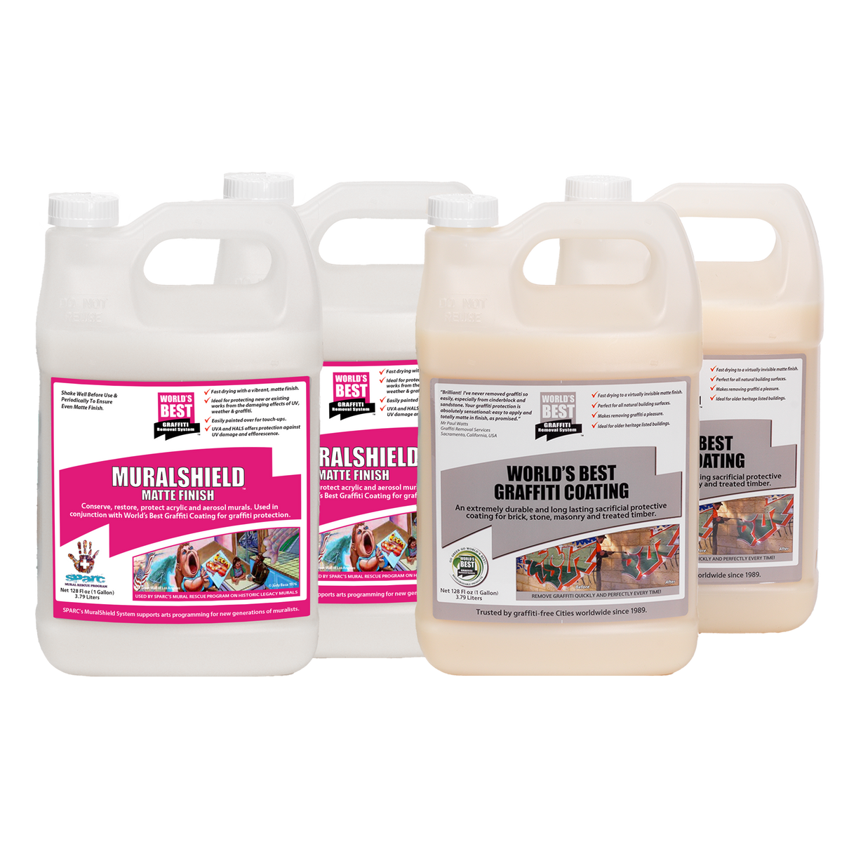 World's Best Mural Protection Value Pack – World's Best Graffiti ...
