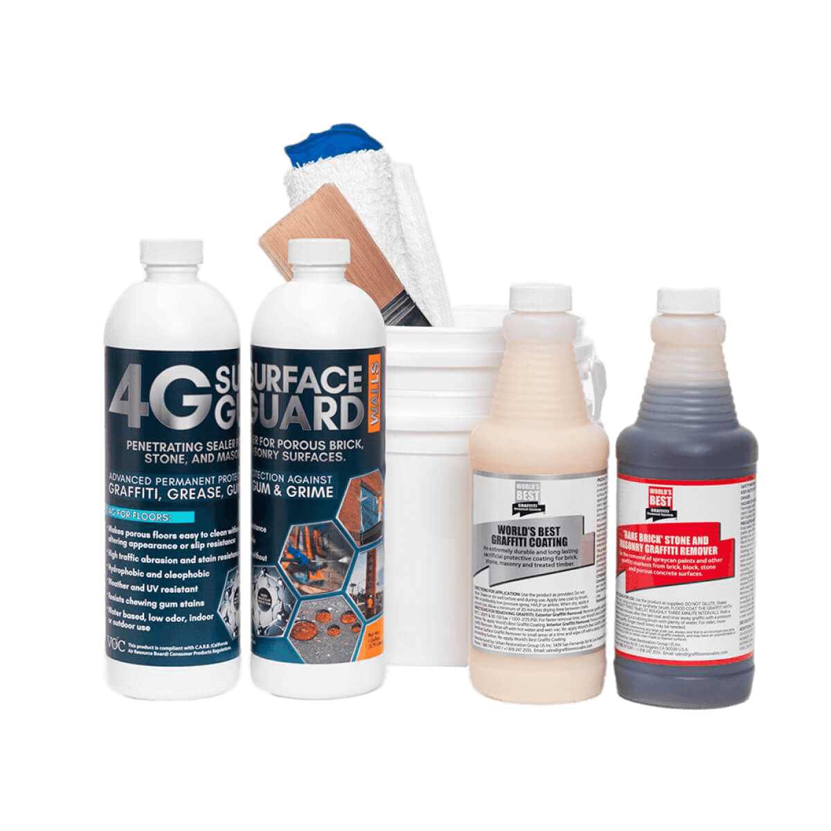 World's Best Anti-Graffiti Coating Kit – World's Best Graffiti Removal ...