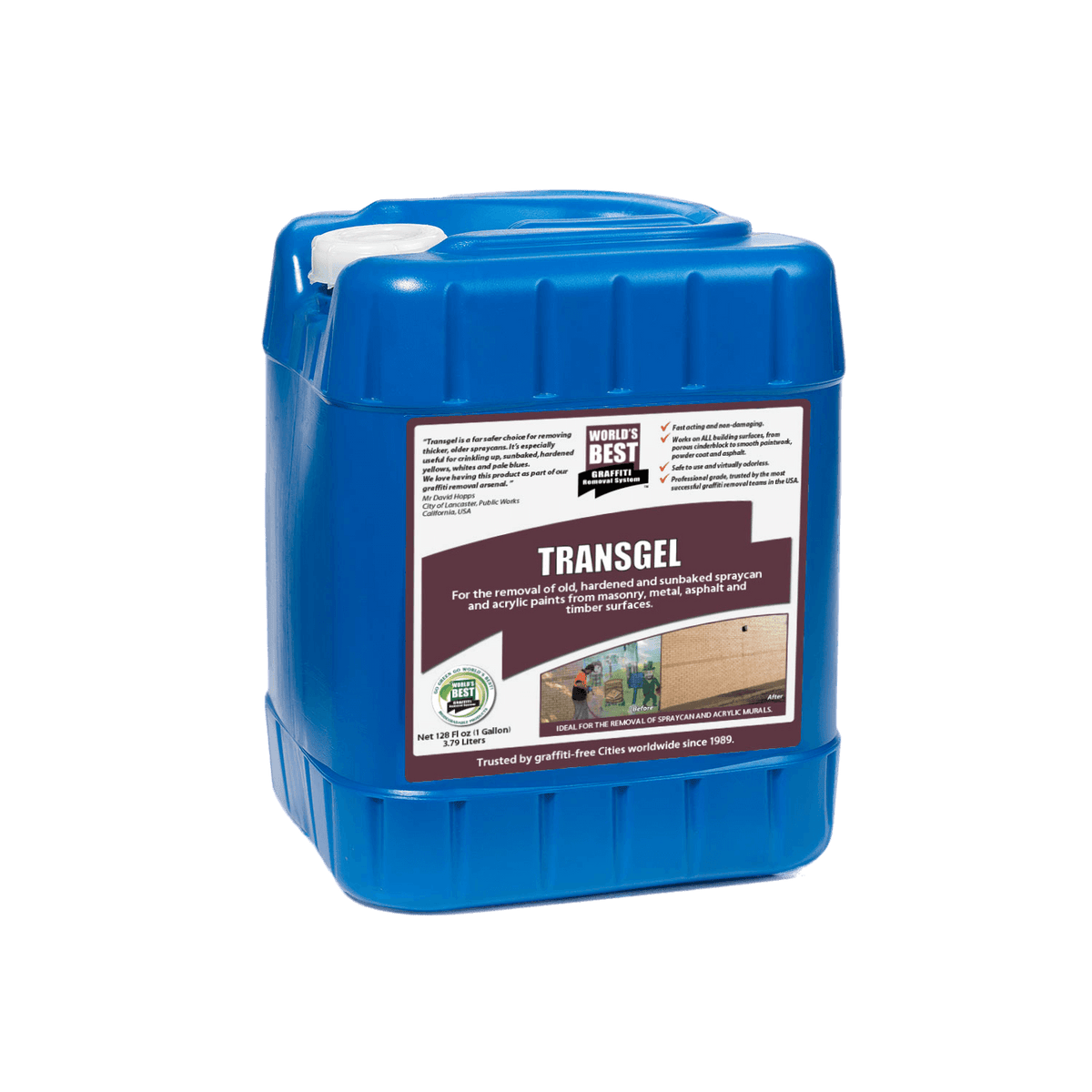 World's Best Transgel Paint and Graffiti Remover - Canada – World's ...